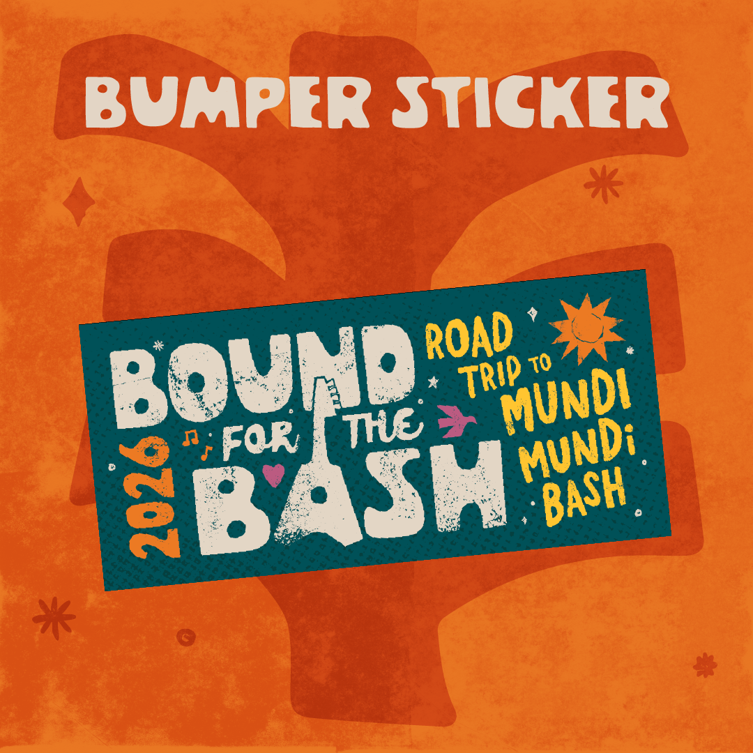 Bound for the Bash 2026 Bumper Sticker | Mundi Mundi Bash Merch – The ...